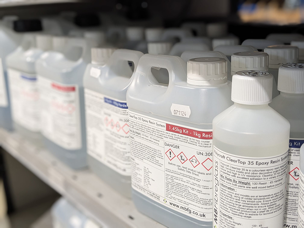 Polycraft Water Clear Epoxy Resins – Introduction and tips for success