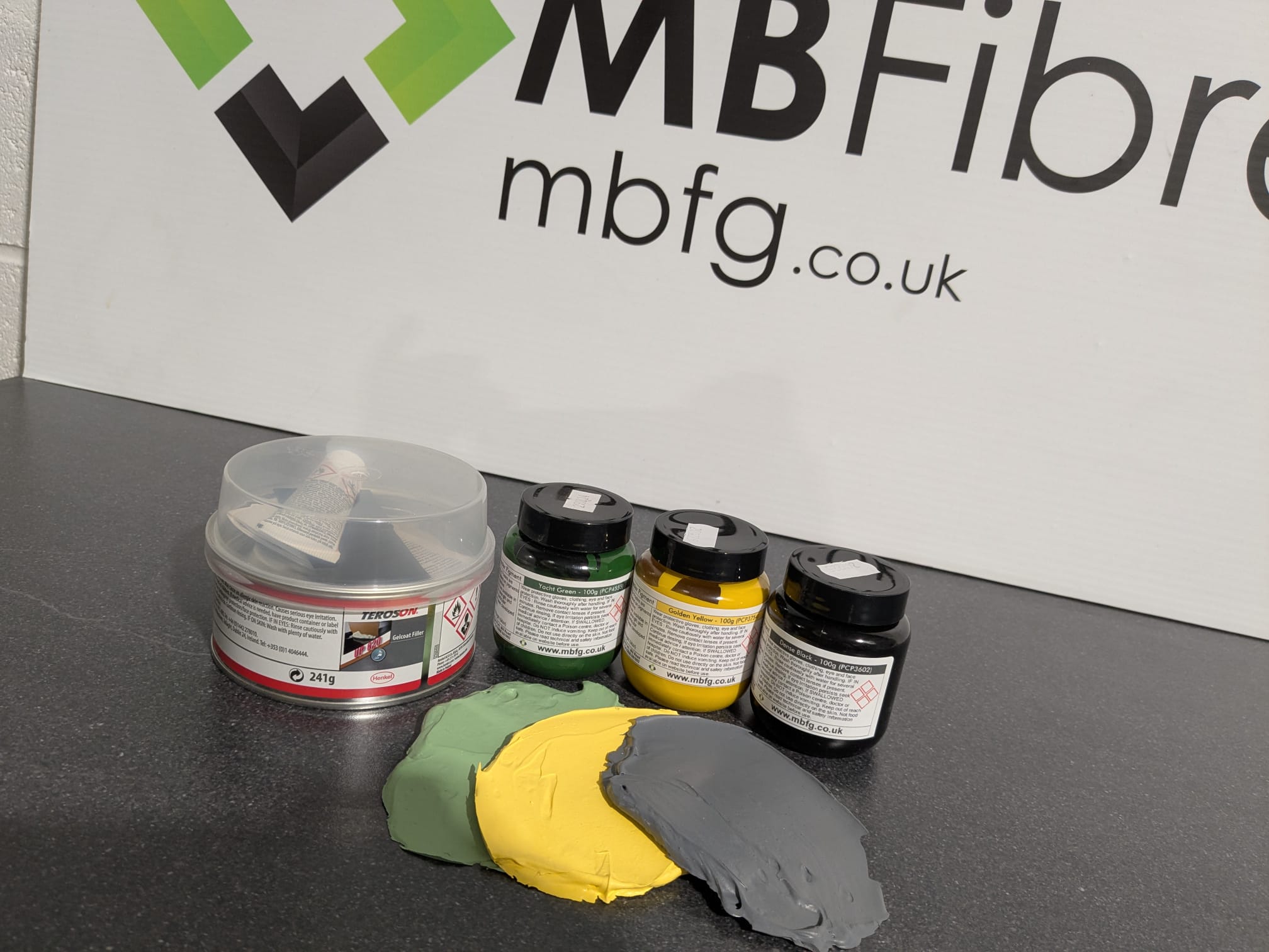 Teroson UP620 White Gelcoat Filler - Can it be pigmented