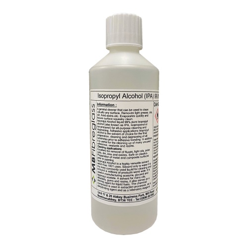 Isopropyl Alcohol (IPA) 99.8% - 500ml
