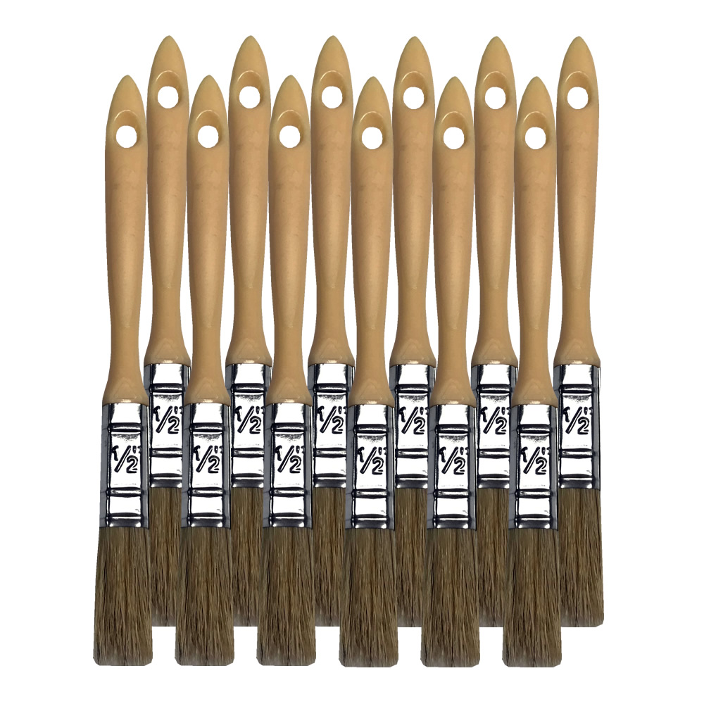 Non-Synthetic Resin & Gelcoat Laminating Economy Brushes