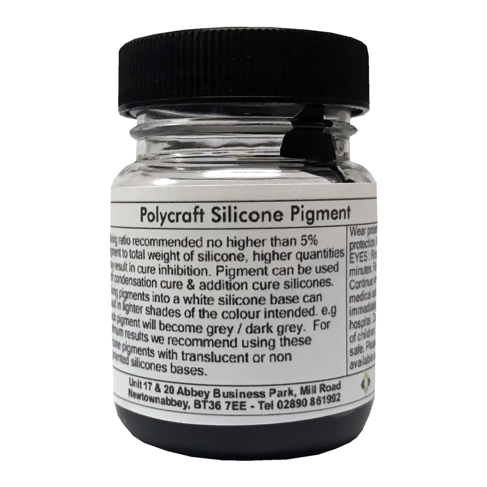 Polycraft Black Silicone Pigment