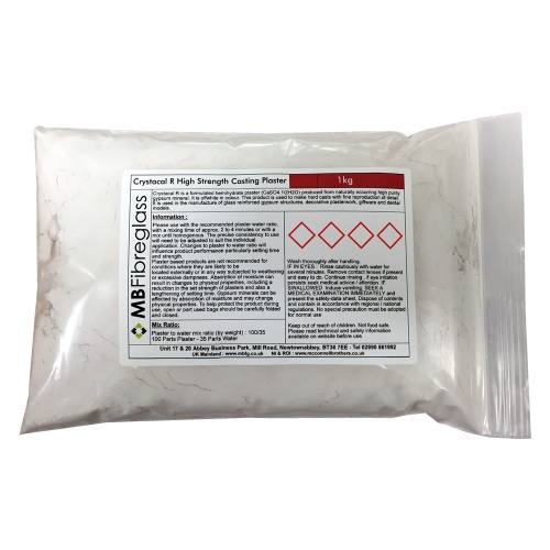 Crystacal R Hard White High Strength Plaster - mbfg.co.uk