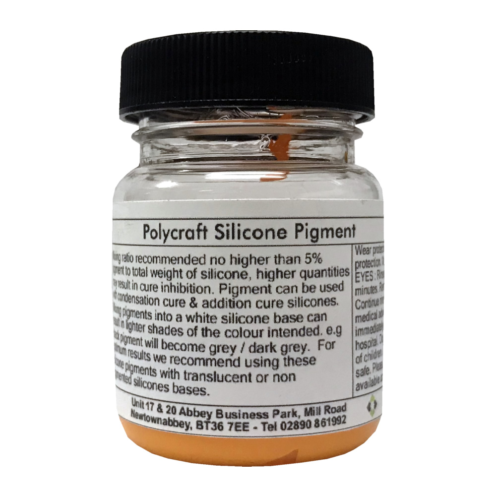 Polycraft Dark Yellow Silicone Pigment