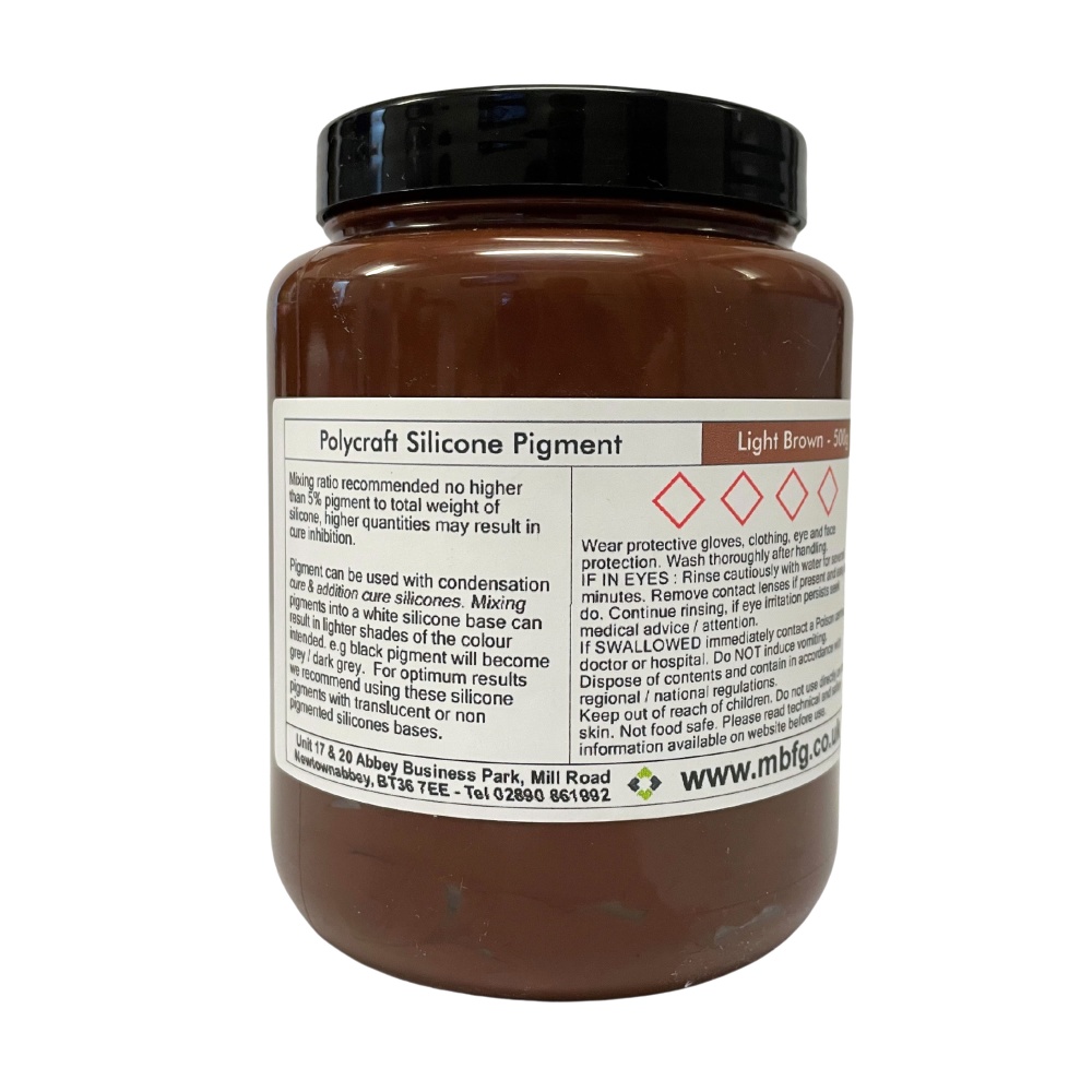 Polycraft Light Brown Silicone Pigment