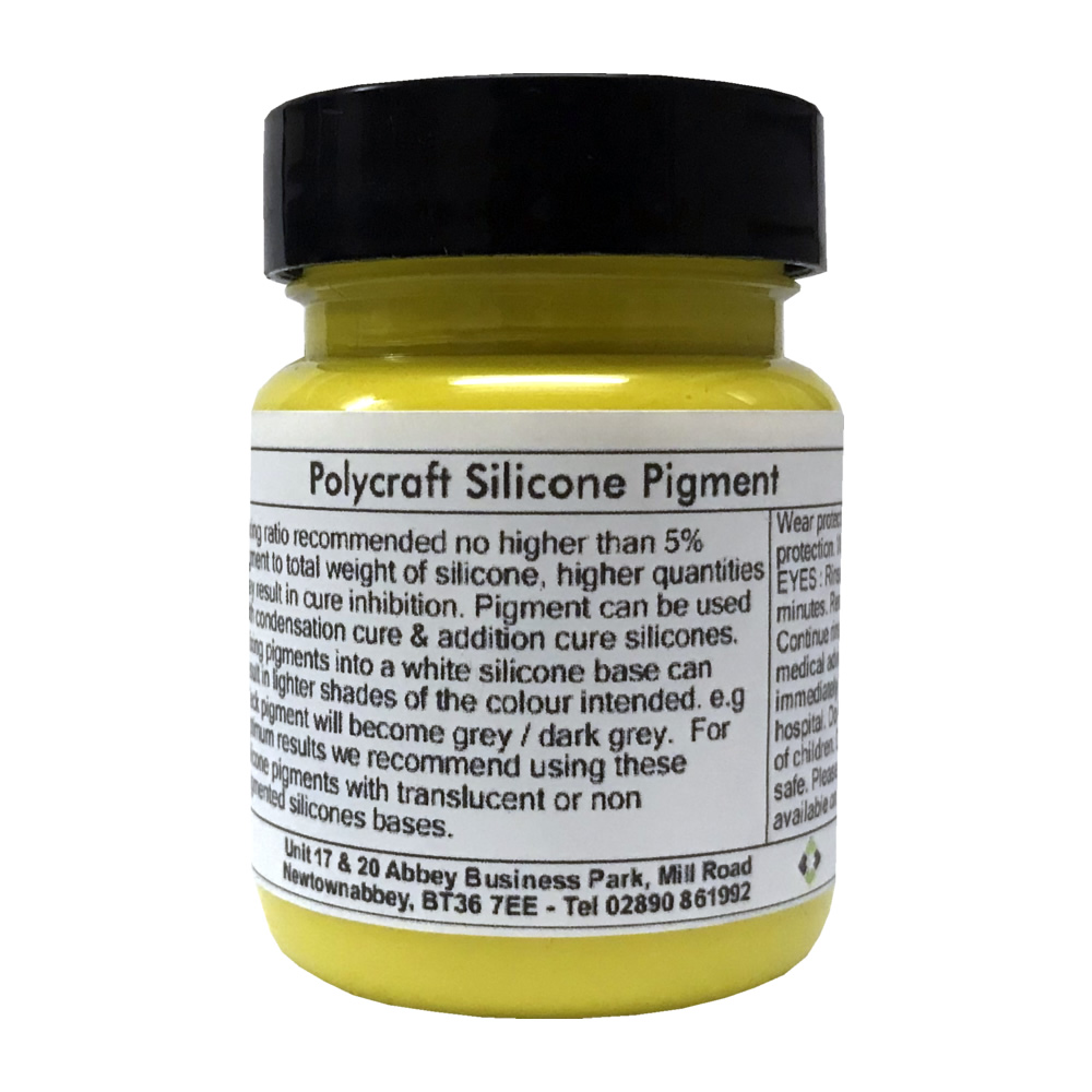 Polycraft Light Yellow Silicone Pigment