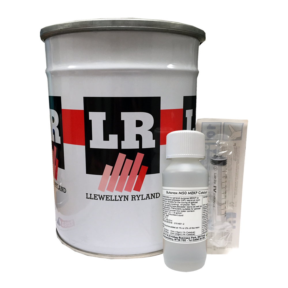 Llewellyn Ryland White Brushing Flowcoat / Topcoat - 5kg