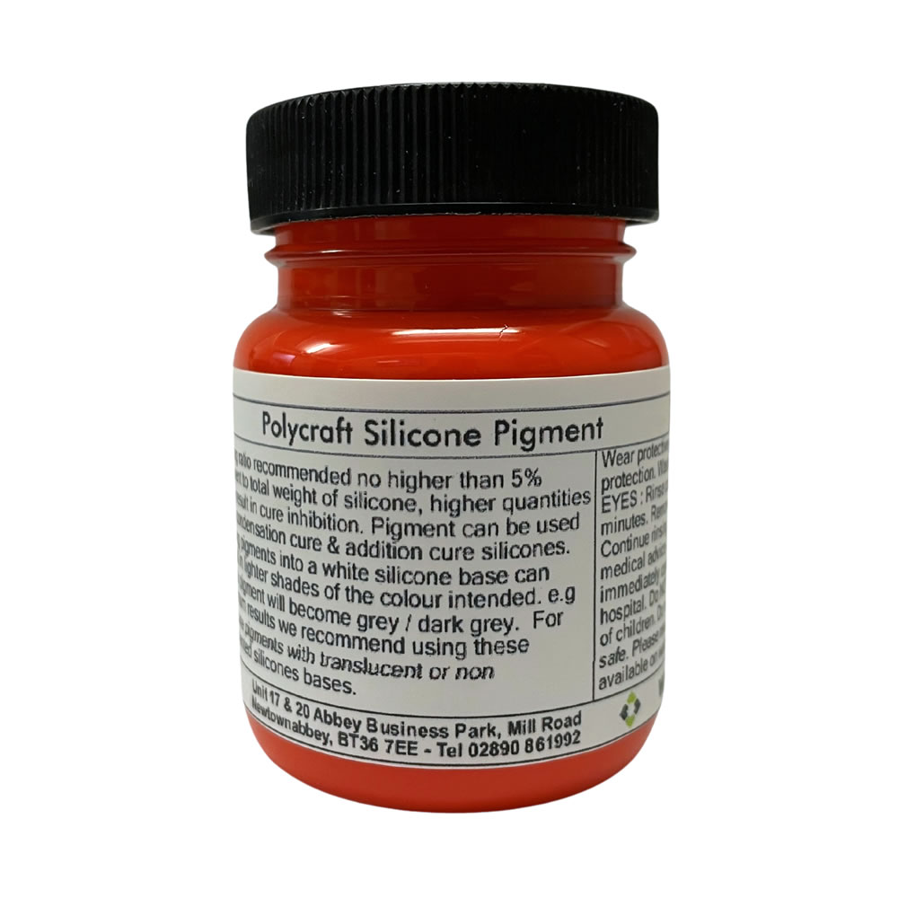 Polycraft Orange Silicone Pigment
