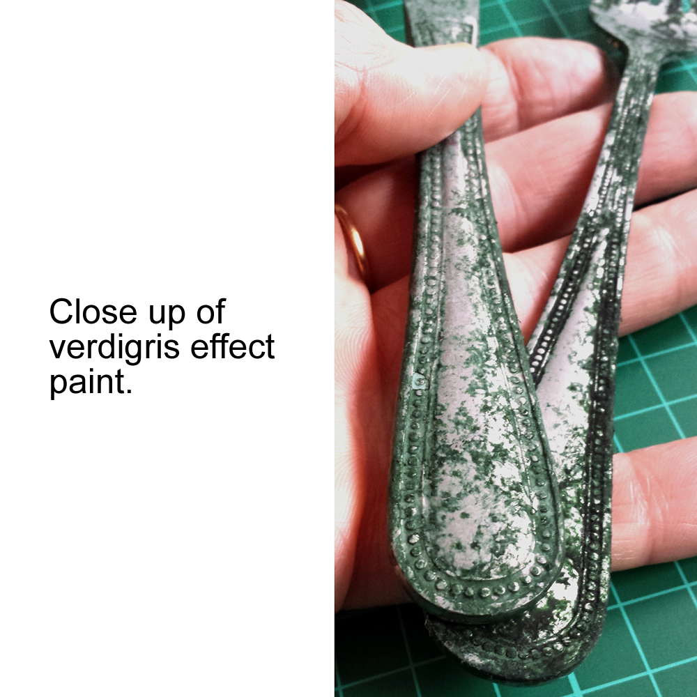 Dirty Down Water Soluble Paint - Verdigris Effect