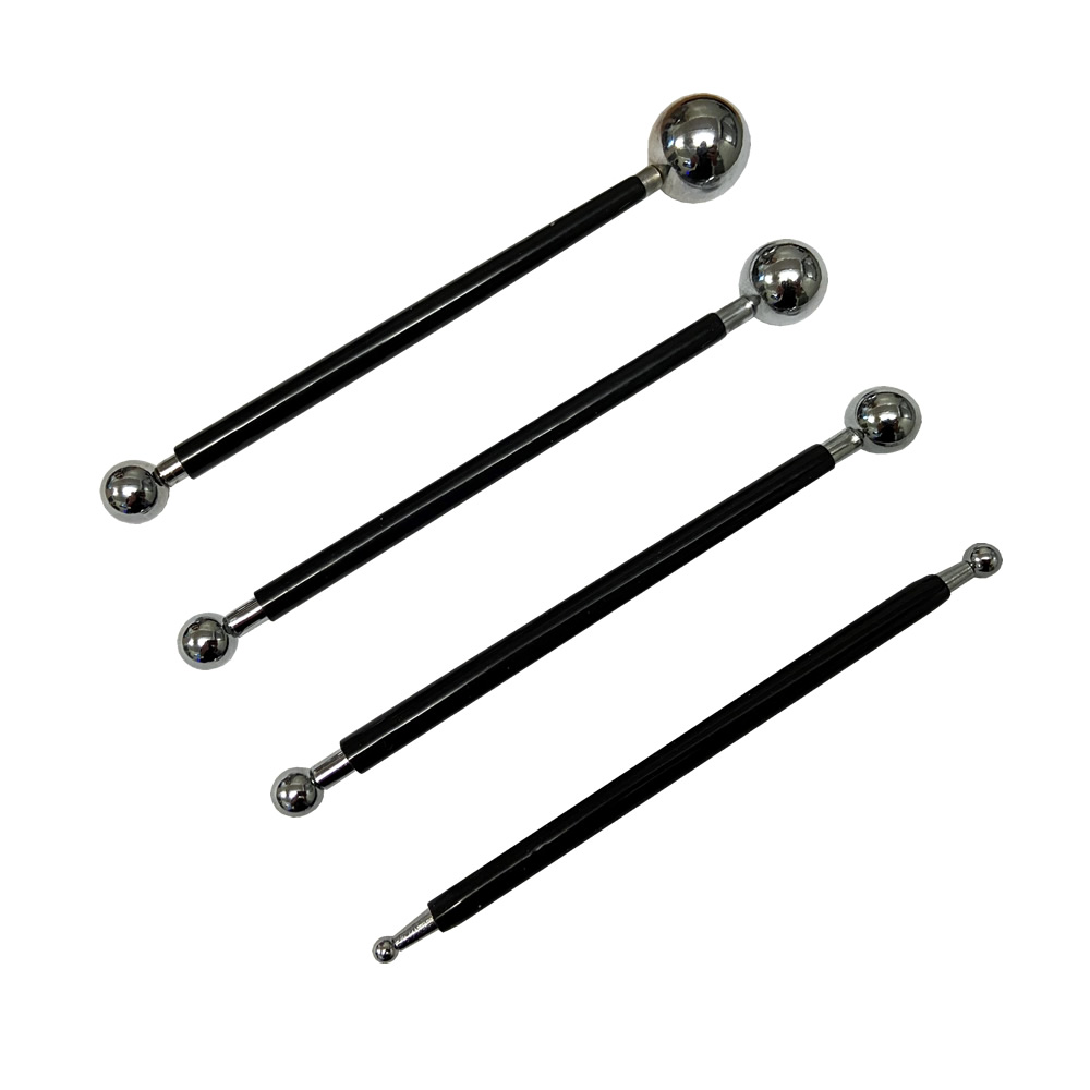 Wax Fillet / Radius Tools Multipack - Metal Spheres - Set of 4