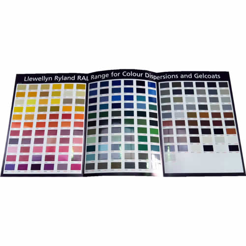 Llewellyn Ryland RAL Colour Range