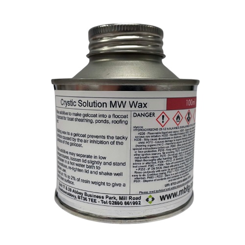 Crystic Solution MW - Wax in Styrene Solution - 100ml