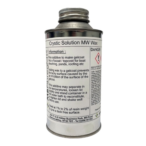 Crystic Solution MW - Wax in Styrene Solution - 500ml