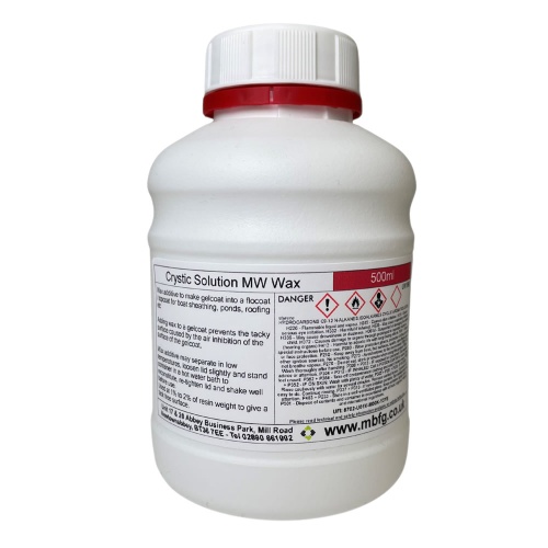 Crystic Solution MW - Wax in Styrene Solution - 500ml